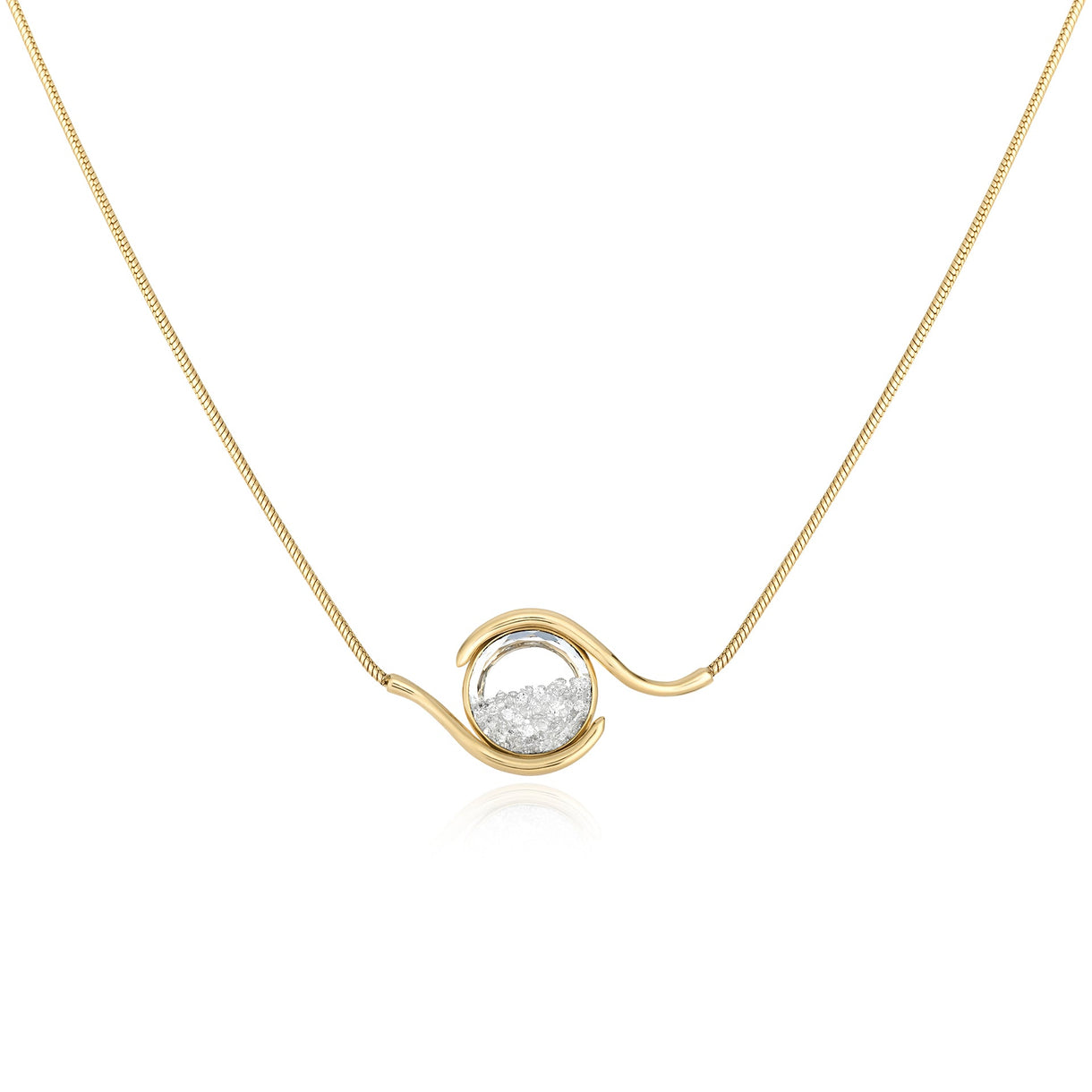Clave Necklace 18k Gold - Moritz Glik