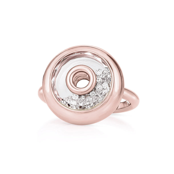 Roda Shaker Ring 12mm in 18k Gold - Moritz Glik